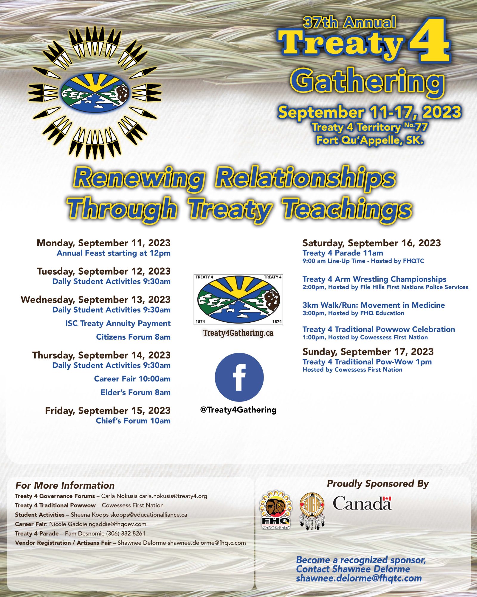Treaty 4 Pow-Wow – Treaty 4 Gathering
